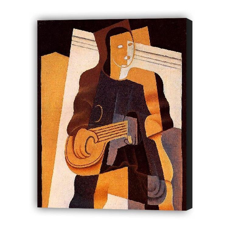 pintura por numeros Juan Gris „Pierrot“ - cuadro para pintar